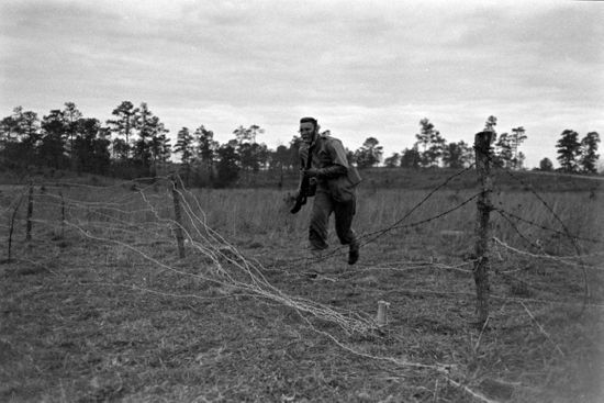 Soldier Running Rifle During Training World Editorial Stock Photo ...