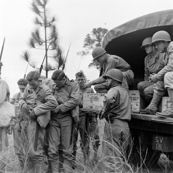 Soldiers Preparing During Training World War Editorial Stock Photo ...