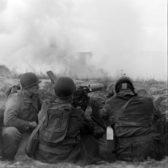 Soldiers Sitting Bunker During Training World Editorial Stock Photo ...