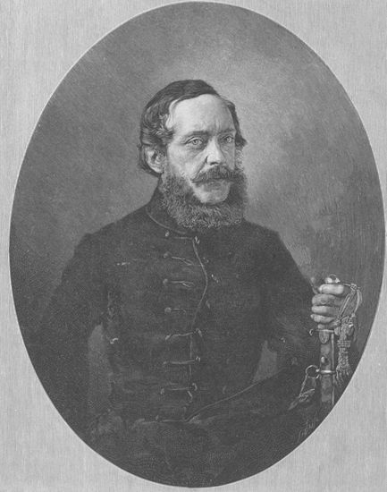 Portrait Hungarian Patriot Statesman Louis Kossuth Editorial Stock ...