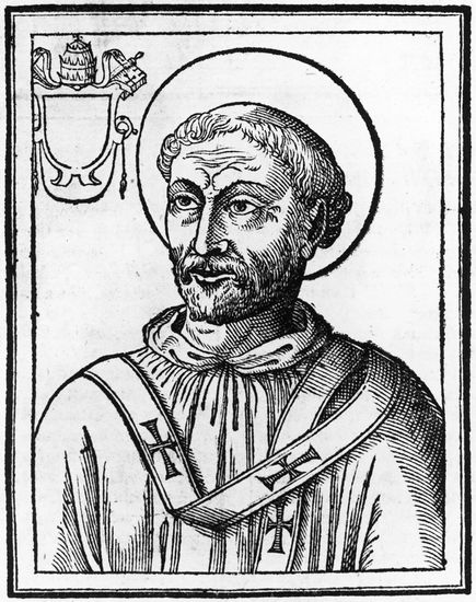 Etching Pope Pontianus Aka Pontian Who Editorial Stock Photo - Stock ...