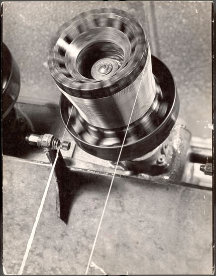 May 1939 Close Reel Spinning Rayon Editorial Stock Photo - Stock Image ...