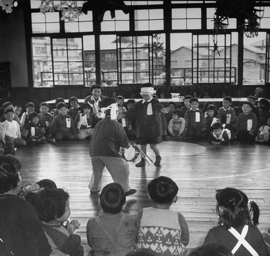 June 1952 Japanese Youngsters Playing Japanese Editorial Stock Photo ...