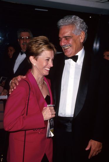 Actors Sandy Duncan Omar Sharif Performance Editorial Stock Photo ...