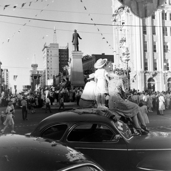 People Sitting On Car During Mormon Editorial Stock Photo - Stock Image ...