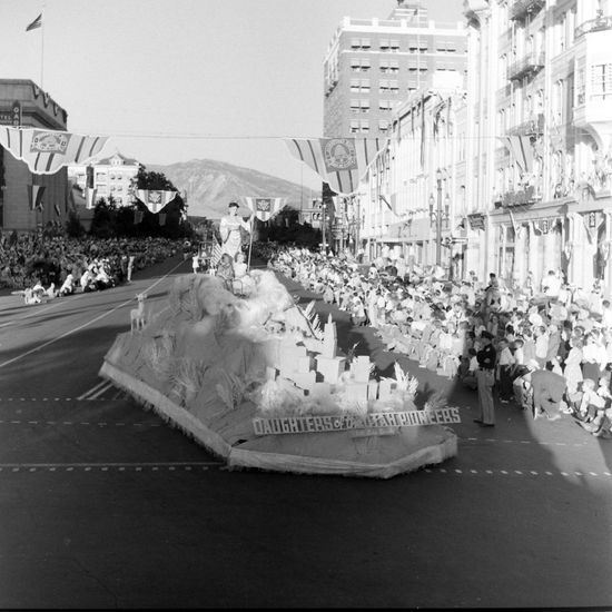 Float Displaying On Street During Mormon Editorial Stock Photo - Stock ...