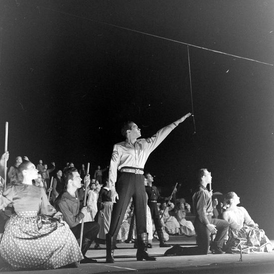 People Performing Dance During Mormon Centennial Editorial Stock Photo ...
