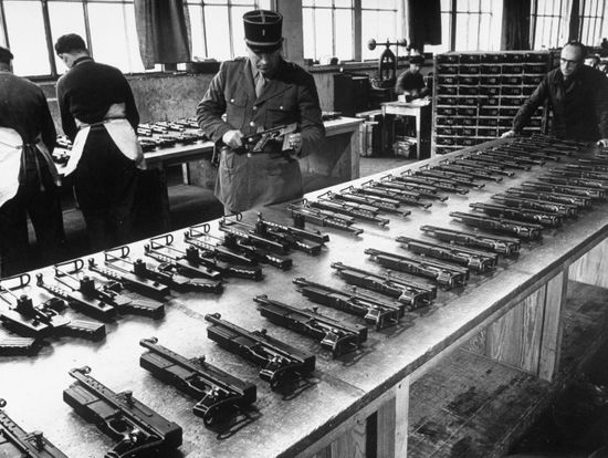 Circa 1951 Inspecting 100 300 Weapons Editorial Stock Photo - Stock ...