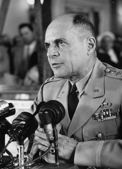 Gen Matthew B Ridgway Testifying Before Editorial Stock Photo - Stock ...