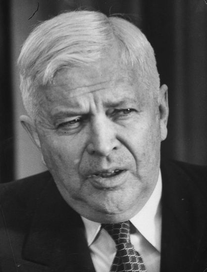 Defense Sec Charles E Wilson Press Editorial Stock Photo - Stock Image ...