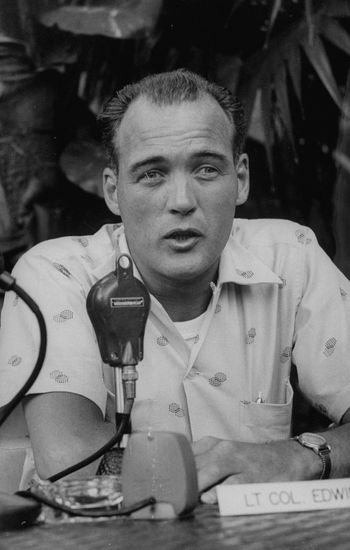Lt Col Edwin Heller One Four Editorial Stock Photo - Stock Image ...