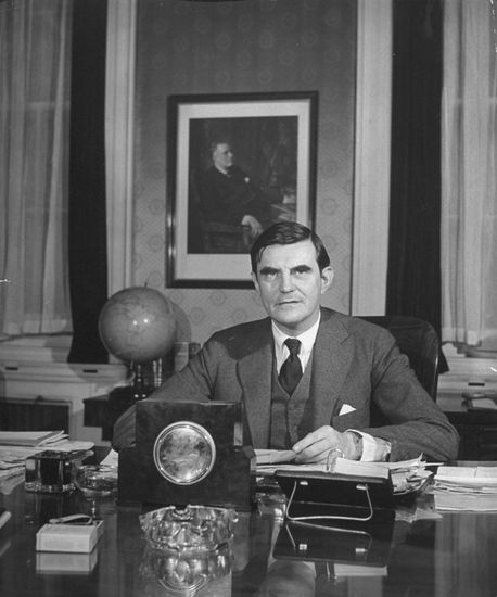 December 1945 Ambassador John G Winant Editorial Stock Photo - Stock ...