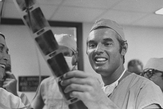 Heart Surgeon Dr Edward Diethrich Examining Editorial Stock Photo ...