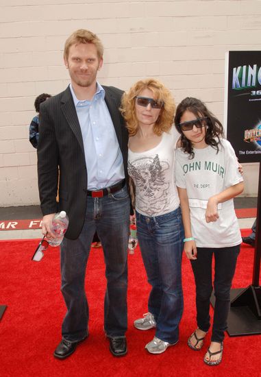 Mark Pellegrino Wife Tracy Aziz Stepdaughter Editorial Stock Photo ...