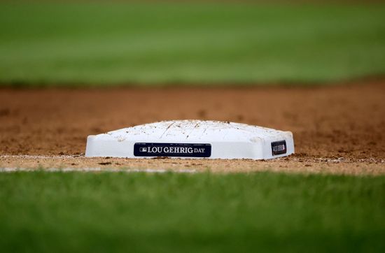 Message On First Base Bag Honor Editorial Stock Photo - Stock Image ...