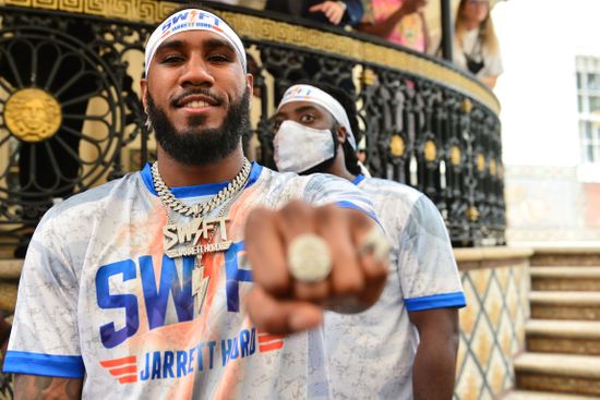 Boxer Jarrett Hurd Attends Media Availability Editorial Stock Photo ...