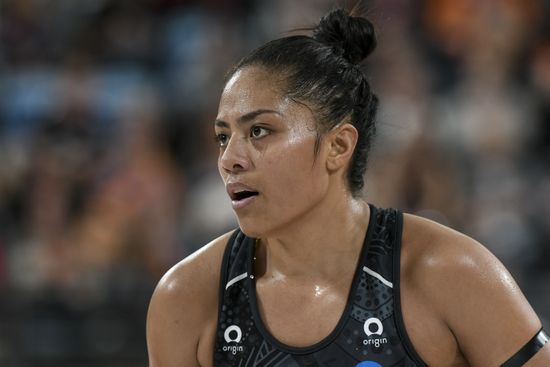 Kristiana Manua Giants Netball During Game Editorial Stock Photo ...