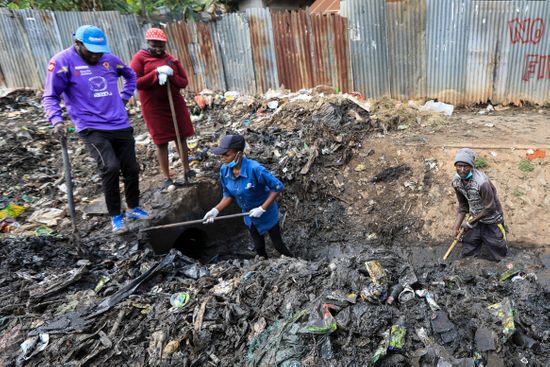 Kenyan Environment Activists Different Organizations Work Editorial ...