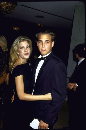 Actors Tori Spelling Nick Savalas Editorial Stock Photo - Stock Image ...