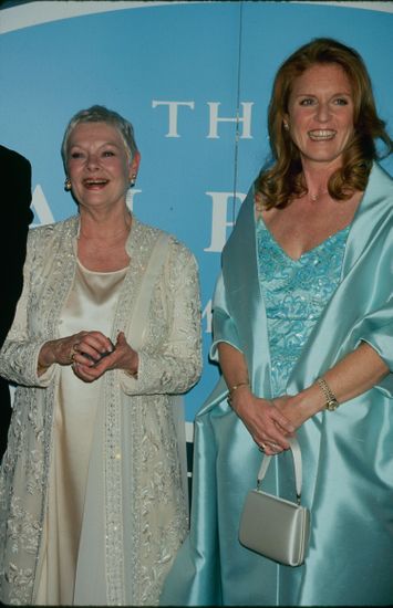 Actress Judi Dench Sarah Duchess York Editorial Stock Photo - Stock ...