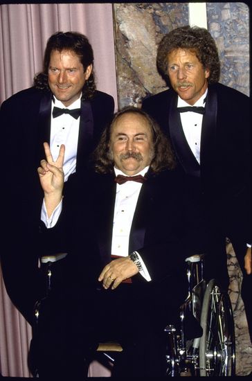 Musician David Crosby Seated Two Members Editorial Stock Photo - Stock ...