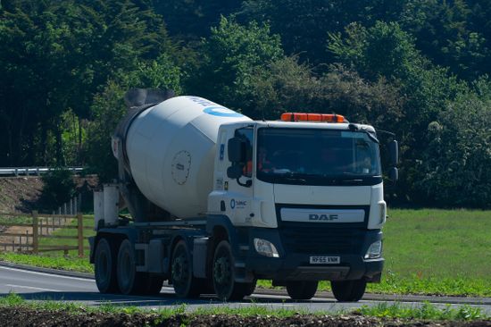 Another Delivery Hs2 On Haul Road Editorial Stock Photo - Stock Image ...