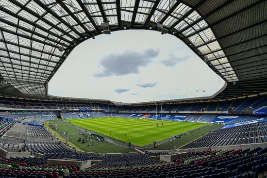 General View Inside Bt Murrayfield Stadium Editorial Stock Photo ...