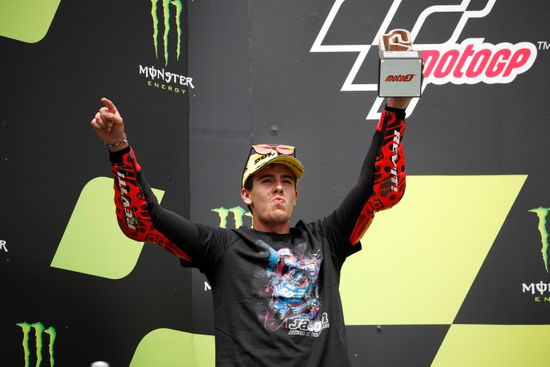 Spanish Moto3 Rider Jeremy Alcoba Indonesian Editorial Stock Photo ...