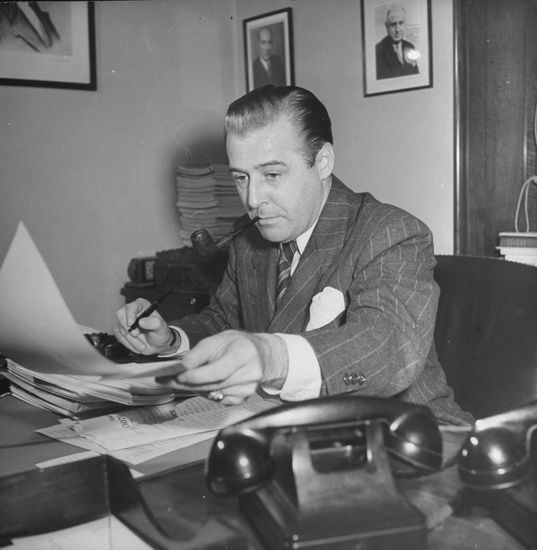 Representative Warren G Magnuson Washington Working Editorial Stock ...