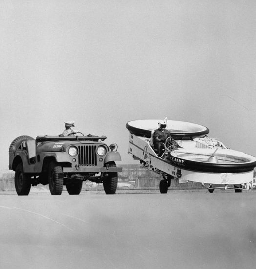 Frank Piasecki Testing His Aerial Jeep Editorial Stock Photo - Stock ...