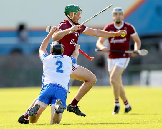 Galway Vs Waterford Waterfords Conor Gleeson Editorial Stock Photo ...