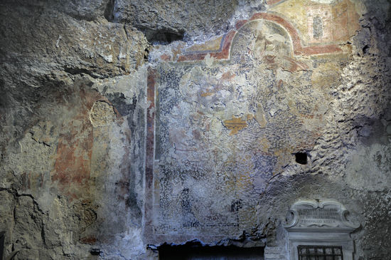 Mamertine Prison Tullianum Rome Italy Frescos Editorial Stock Photo ...