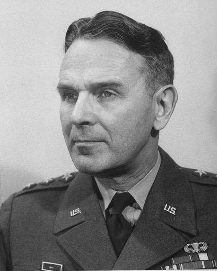 Portrait Lt General Maxwell D Taylor Editorial Stock Photo - Stock ...