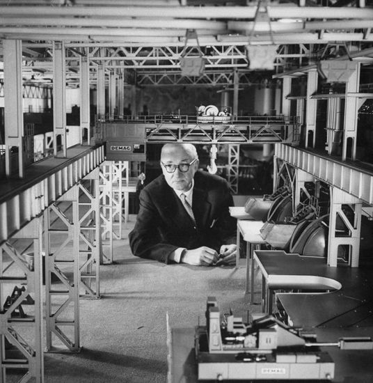 German Industrialist Genl Mgr Demag Steel Editorial Stock Photo - Stock ...