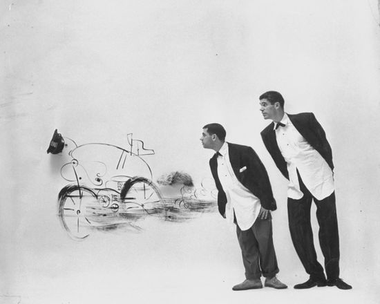 Actors Robert Clary Ronny Graham Performing Editorial Stock Photo ...