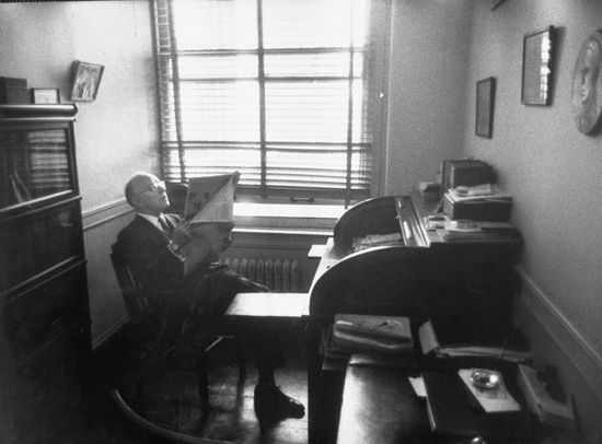Mayor William B Hartsfield Sitting Roll Editorial Stock Photo - Stock ...
