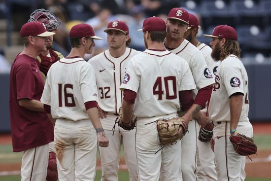 Florida State Pitcher Hunter Perdue 18 Editorial Stock Photo - Stock ...