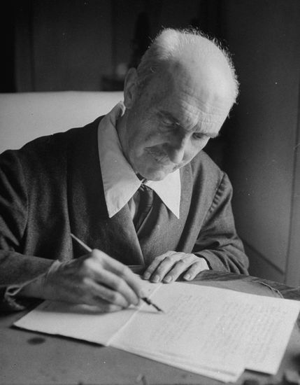 Philosopher George Santayana Writing Desk His Editorial Stock Photo ...