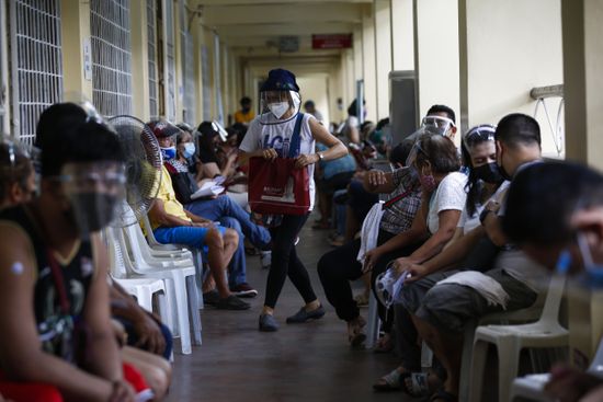 Citizens Wait Observation Area After Receiving Editorial Stock Photo ...