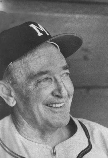 Milwaukee Braves Manager Fred Haney Looking Editorial Stock Photo ...