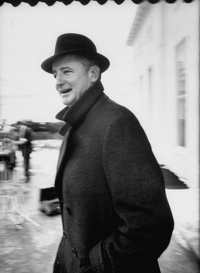 Sen George Smathers Leaving White House Editorial Stock Photo - Stock ...