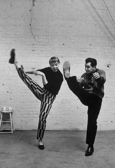 Dancer Carol Haney L Rehearsing Neil Editorial Stock Photo - Stock ...