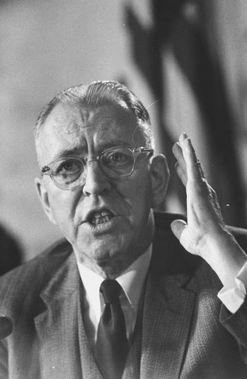 Senator Irving M Ives Testifying Rackets Editorial Stock Photo - Stock ...