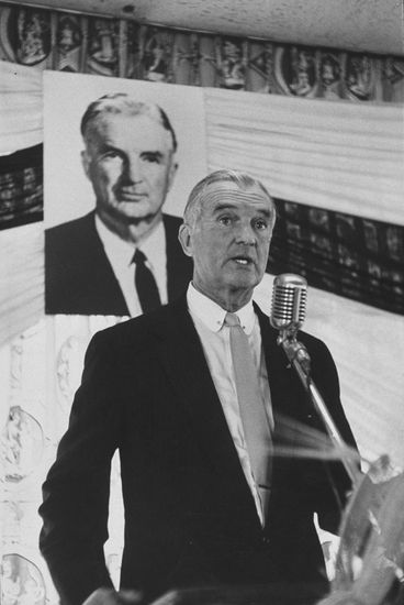 Sen Stuart Symington Campaigning Calif Editorial Stock Photo - Stock ...