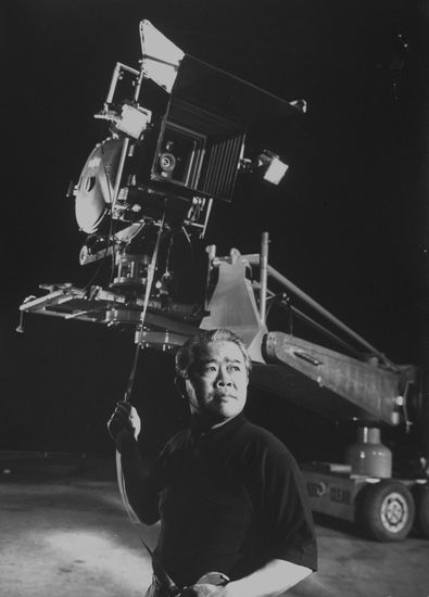 Portrait Cinematographer James Wong Howe Posing Editorial Stock Photo ...