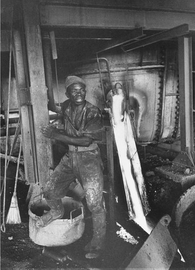 Mtamba Oscar Working Electric Furnace Smelting Editorial Stock Photo ...