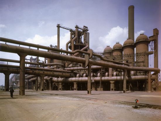 Exterior View Birmingham Steel Company Features Editorial Stock Photo ...