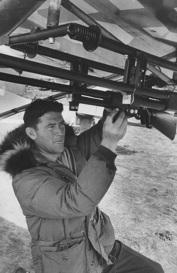 Bush Pilot Don Sheldon Loading Guns Editorial Stock Photo - Stock Image ...