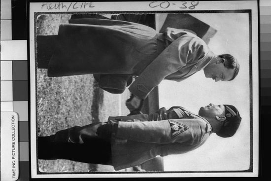 German Politico Adolf Hitler Shaking Hands Editorial Stock Photo ...