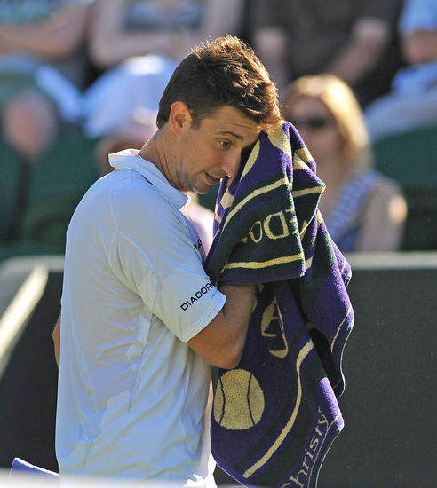 Alex Bogdanovic Wimbledon Tennis Championships 2009 Editorial Stock ...